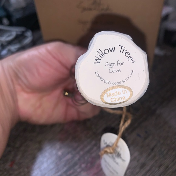 Demdaco | Other | Brand New Willow Tree Sign For Love Ornament | Poshmark